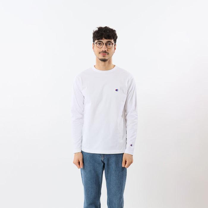 Champion チャンピオン ロングスリーブTシャツ ベーシックスタイル C3-Y428 4色 ホワイト グレー ブラック ネイビー 送料無料 : LA DIRECTヤフーSHOP - 通販 ...