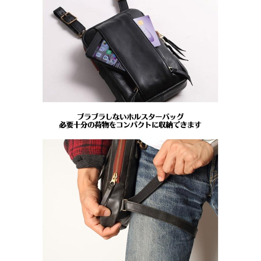 バッグ ホルスターバッグ 本革 レザー DEGNER Leather Holster Bag レザーホルスターバッグ W-49A 取寄品 : レディースバイク用品店バイコ - 通販 ...