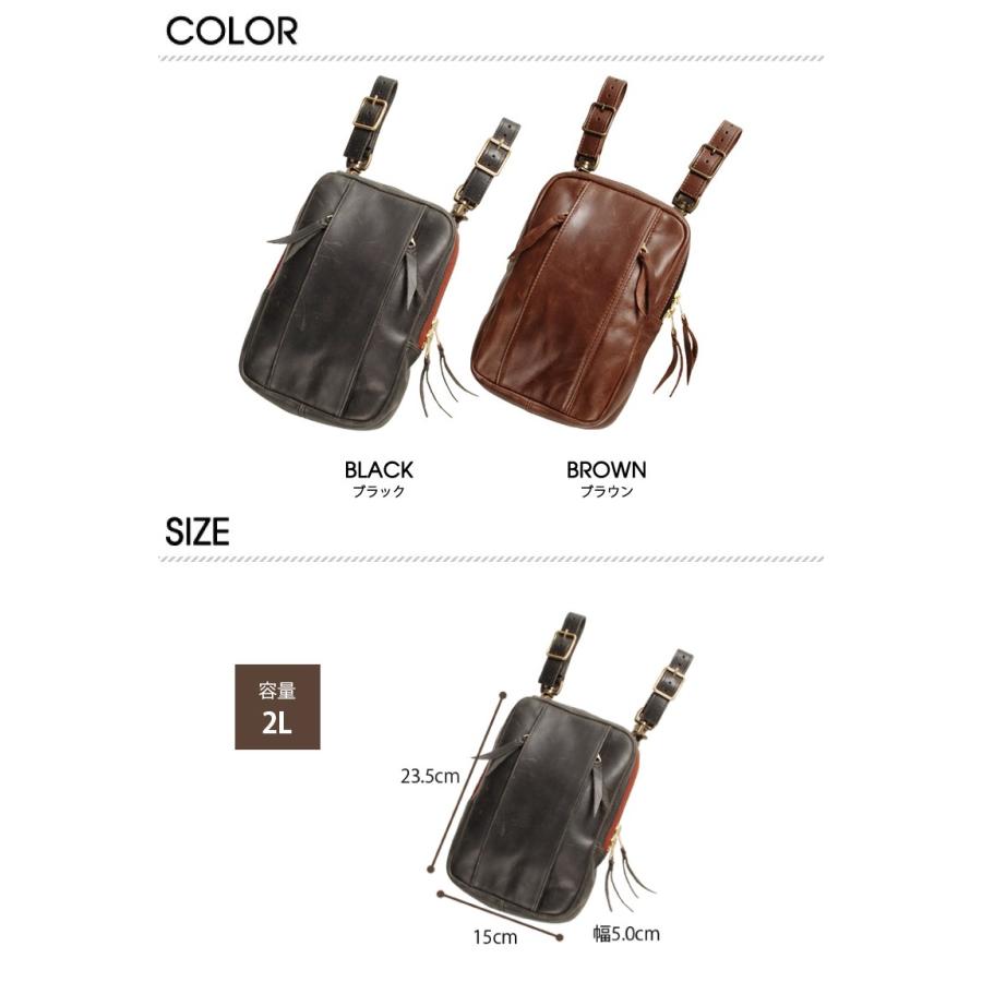 バッグ ホルスターバッグ 本革 レザー DEGNER Leather Holster Bag レザーホルスターバッグ W-49A 取寄品 : レディースバイク用品店バイコ - 通販 ...
