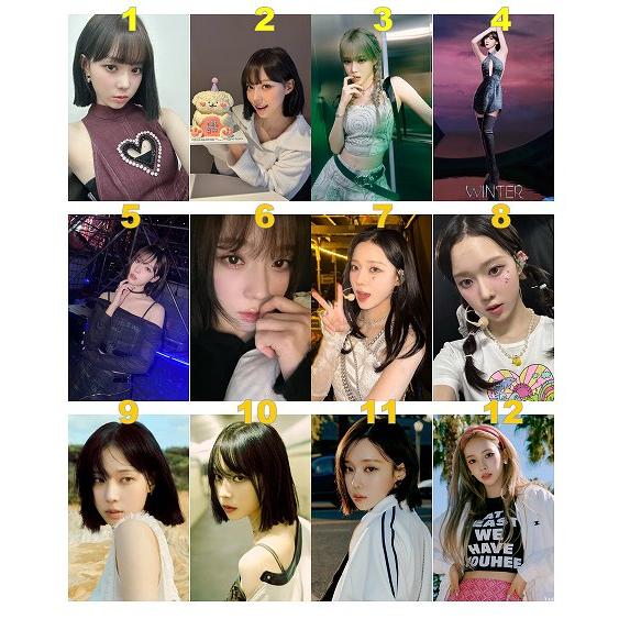 K-POP グッズ aespa エスパ トレカ 風 フォトカード メール便可 オリジナル 韓流 アイドル トレーディングカード SMエンターテインメント MY マイ : 韓流ショップ チェゴ ...