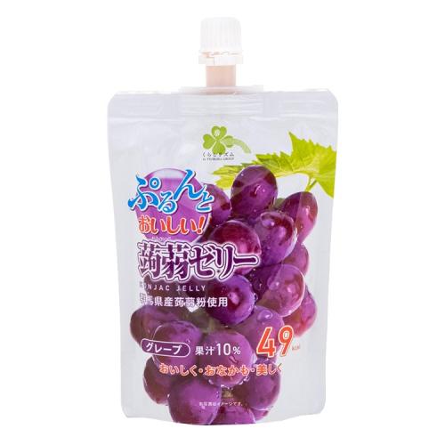 くらしリズム 蒟蒻ゼリー グレープ 130g : くすりのレデイ笹沖Yahoo!店 - 通販 - Yahoo!ショッピング