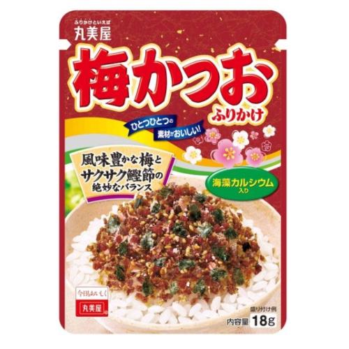 丸美屋 梅かつおふりかけ 18g : くすりのレデイ笹沖Yahoo!店 - 通販 - Yahoo!ショッピング