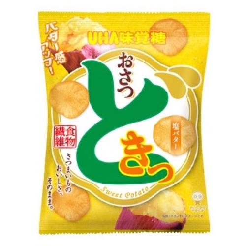 UHA味覚糖 おさつどきっ 塩バター 65g : くすりのレデイ笹沖Yahoo!店 - 通販 - Yahoo!ショッピング