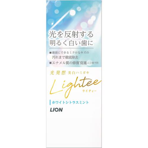 【医薬部外品】Lightee（ライティー） ハミガキ ホワイトシトラスミント 53g 歯磨き粉 : くすりのレデイ撫川Yahoo!店 - 通販 - Yahoo!ショッピング