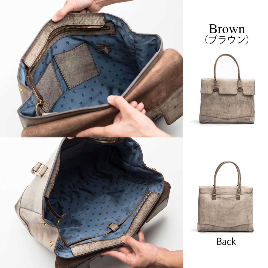 Whitehouse Cox 【Trois Clefs(トワクレ)】Flap Tote Bag Whitehouse Cox 【Trois Clefs(トワクレ)】Flap Tote Bag