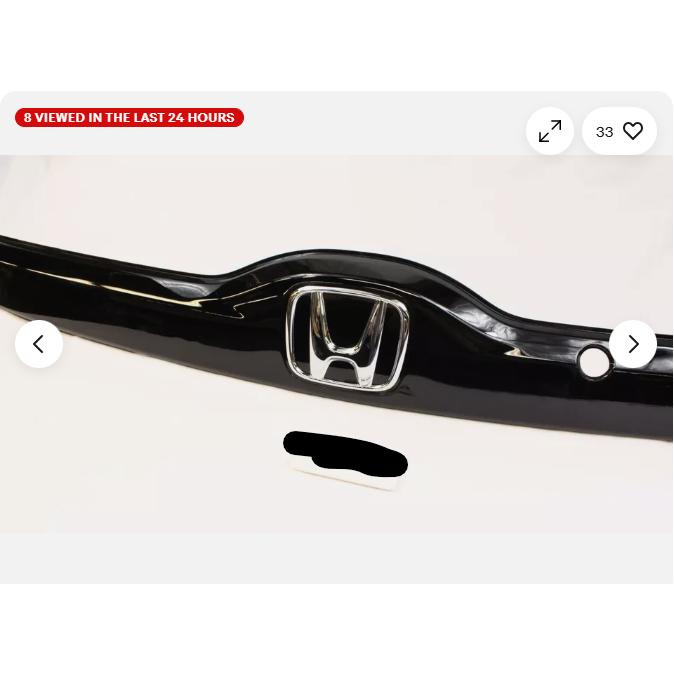 HONDA 純正 フィット GK3/GK4 13G 15-20 テールゲート リアガーニッシュ ライセンス : Laffey ヤフーショッピング店 - 通販 - Yahoo!ショッピング