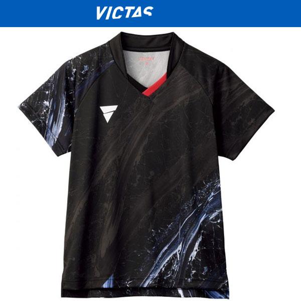 VICTAS（ヴィクタス） 半袖 ゲームシャツ V-NLGS408 卓球 512404-1100 : Lafitte ラフィートスポーツ ...