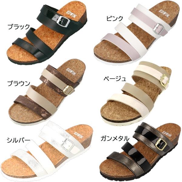 EDWIN エドウイン サンダルシューズ EW6012 レディース コンフォートサンダル ダイマツ : Lafitte ラフィートスポーツ - 通販 - Yahoo!ショッピング