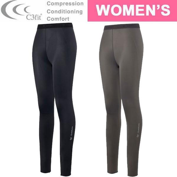 C3fit シースリーフィット コンプレッションロングタイツ レディース GCW04351 : gcw04351 : Lafitte ラフィート スポーツ - 通販 - Yahoo!ショッピング