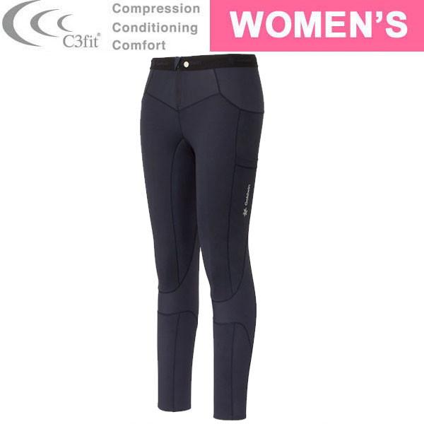 C3Fit C3fit シースリーフィット フォーカスサポートロングタイツ GCW14158 レディース アンダーウェア UVカット : Lafitte ラフィートスポーツ - 通販 ...