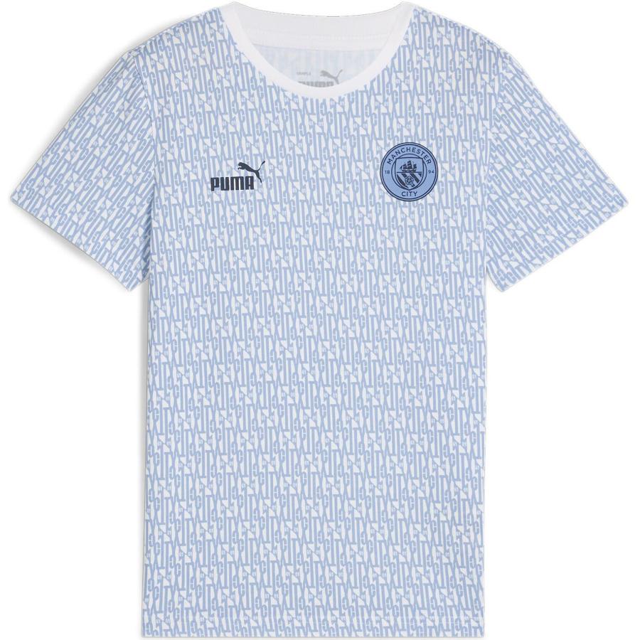 PUMA 返品交換不可 在庫一掃セール プーマ MCFC FTBLCULTURE ティー AOP JR サッカー 半袖Tシャツ キッズ ジュニア 777780-65 ラフィートスポーツ 即納 ...