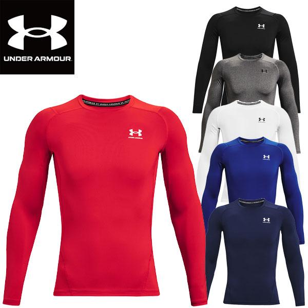 UNDER ARMOUR アンダーアーマー インナーシャツ UAヒートギアアーマー ロングスリーブ シャツ 1361524 ユニセックス ...