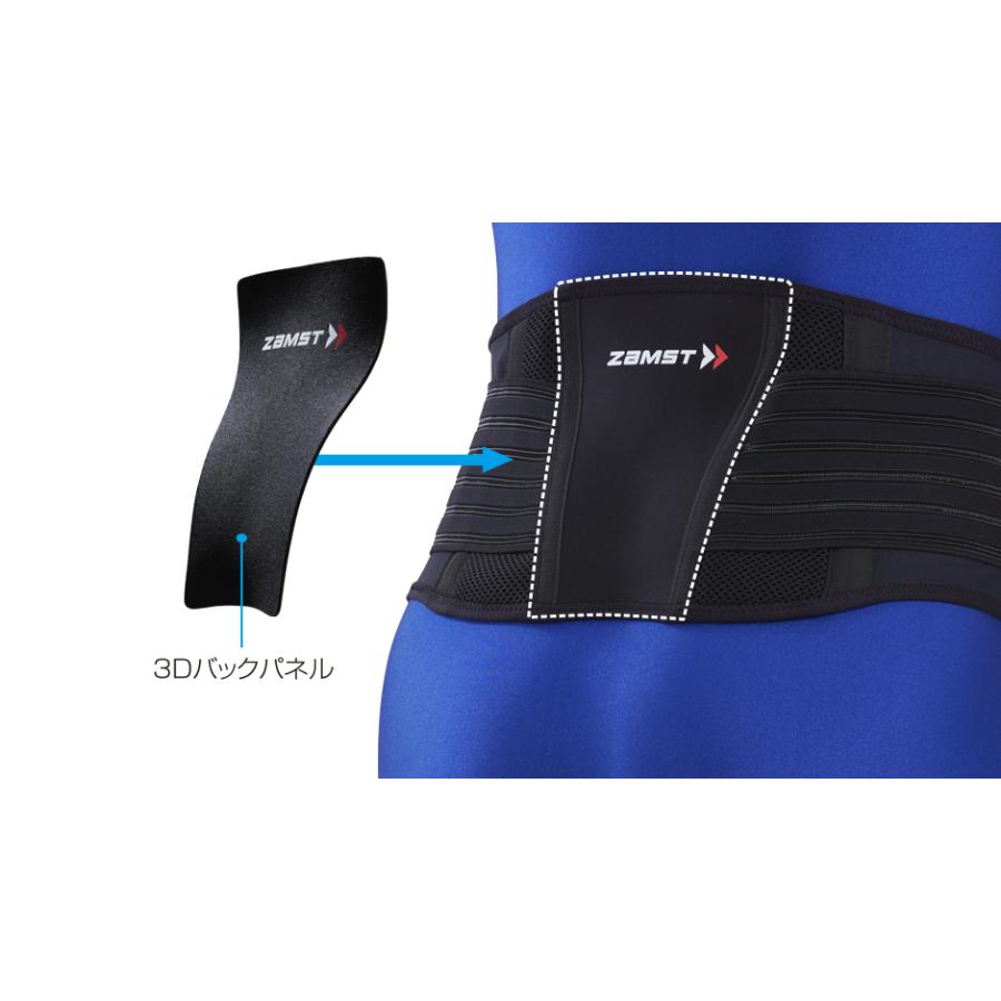 ザムスト ZAMST 腰用サポーターZW-5 ミドルサポート : zw-5 : Lafitte ラフィート スポーツ - 通販 - Yahoo!ショッピング