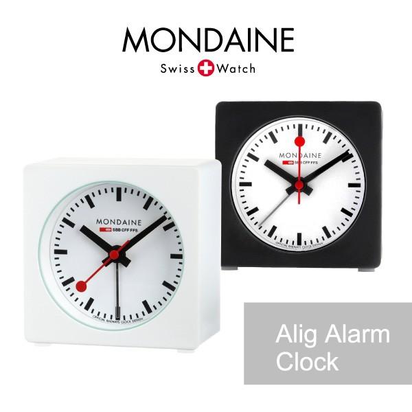 MONDAINE 『MONDAINE-モンディーン-』Alig Awarm Clock〔A996.ALIG〕[デスククロック キューブ ...