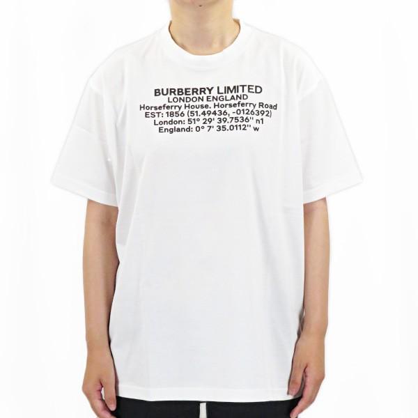 BURBERRY バーバリー クルーネック Tシャツ 半袖 レディース BURBERRY バーバリー クルーネック Tシャツ 半袖 レディース