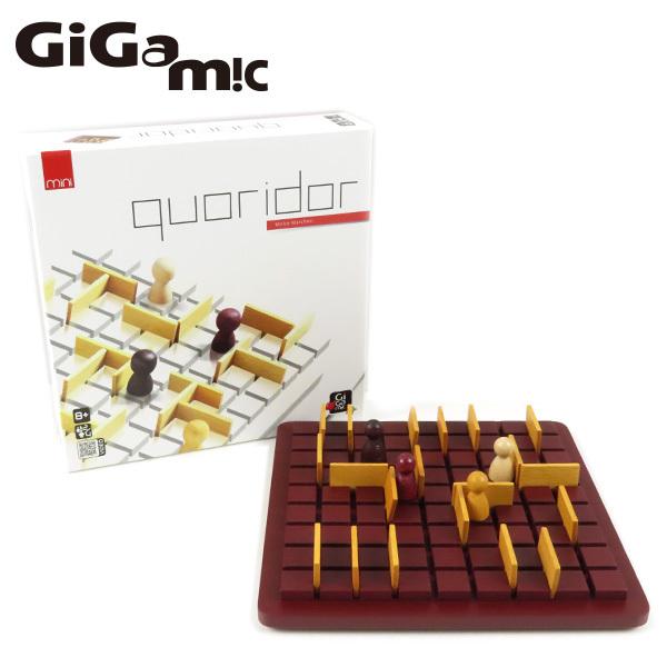 Gigamic ギガミック QUORIDOR MINI コリドール ミニ ボードゲーム 知育玩具 脳トレ 木のおもちゃ キッズ GDQO 3.421271.301042 : 112458 ...