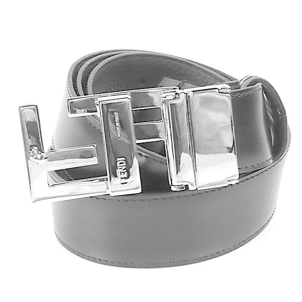 FENDI フェンディ FFMOTIF RFREVERSIBLE BELT 7C0344 70J F0GXN NERO ベルト リバーシブル ...