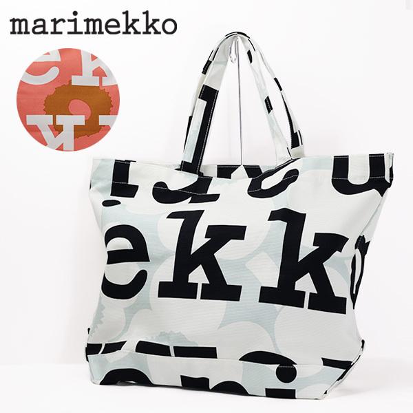 marimekko（マリメッコ） Ahkera Unikko Logo Bag 091011 トートバッグ ウニッコ ロゴ レディース 619 ...