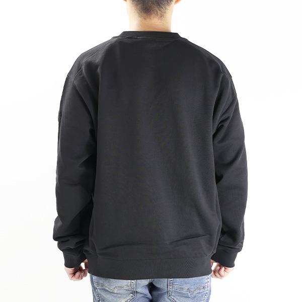 MONCLER（モンクレール） SWEATSHIRT トレーナー スウェット プルオーバー 長袖 クルーネック ロゴ刺繍 メンズ 8G000 ...