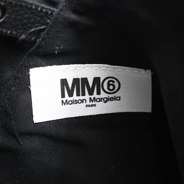MM6 Maison Margiela エムエムシックス トートバッグ ジャパニーズ ミディアムバッグ A4 本革 レザー ロゴ レディース S54WD0039 P4344 : LaG ...