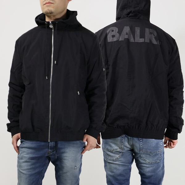 BALR. ボーラー River Reagular Layer Jacket ナイロンジャケット レイヤージャケット ジップアップ フードあり ...