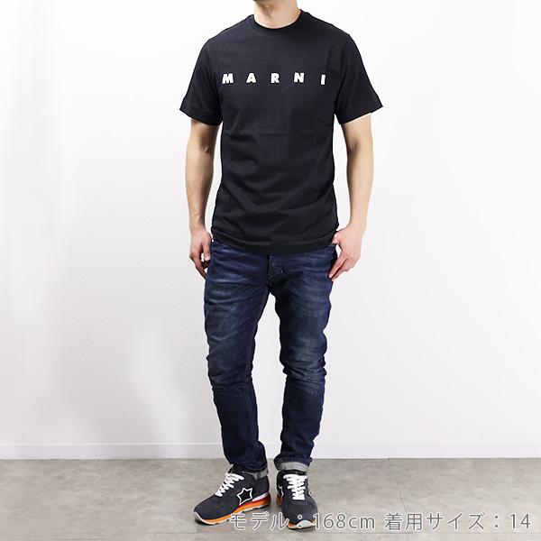 MARNI マルニ LOGO T-SHIRT Tシャツ 半袖 クルーネック ロゴT MARNI マルニ LOGO T-SHIRT Tシャツ 半袖 クルーネック ロゴT