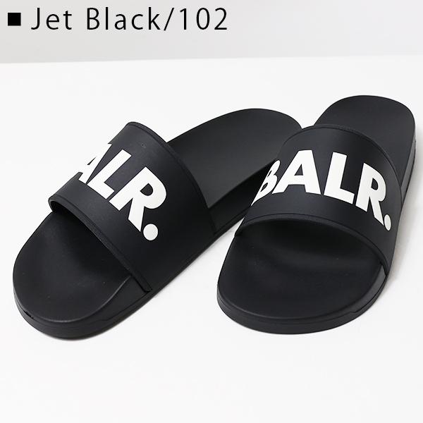 BALR. ボーラー Classic Brand Slide シャワーサンダル スポーツサンダル ロゴ メンズ B6720.1001 ...