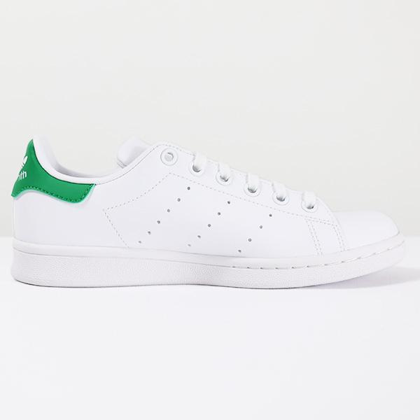 adidas（アディダス） Stan Smith J スニーカー スタンスミス ヴィーガン ローカット キッズ レディース 大人も可 ...