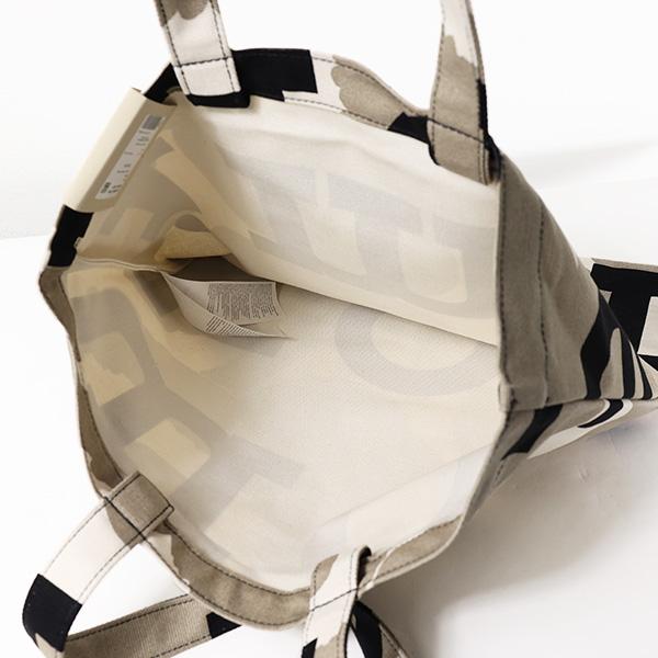 marimekko（マリメッコ） HUOPAKELTANO UNIKKO LOGO CANVAS BAGS トートバッグ コットン ロゴ ウニ ...