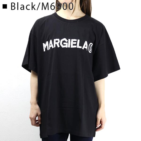 MM6 エムエムシックス Logo T-Shirts Tシャツ オーバーサイズ 半袖 ロゴプリント キッズ 大人もOK M60408 ...
