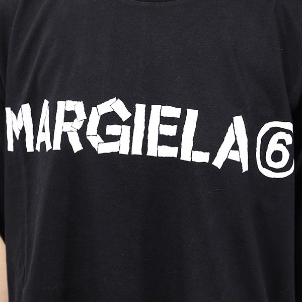 MM6 エムエムシックス Logo T-Shirts Tシャツ オーバーサイズ 半袖 ロゴプリント キッズ 大人もOK M60408 ...