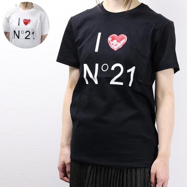 N°21 N21 numero ventuno ヌメロヴェントゥーノ Crew Neck Cotton T-Shirt Tシャツ コットン 半袖 クルーネック キッズ 大人も可s N21754 ...