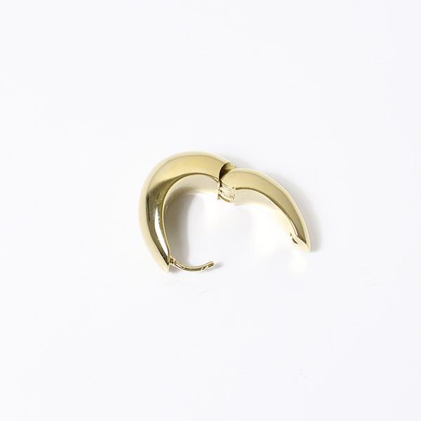 TOM WOOD（トムウッド） Ice Hoops Medium Earrings Gold アイス フープ ピアス フープピアス ゴールド ...