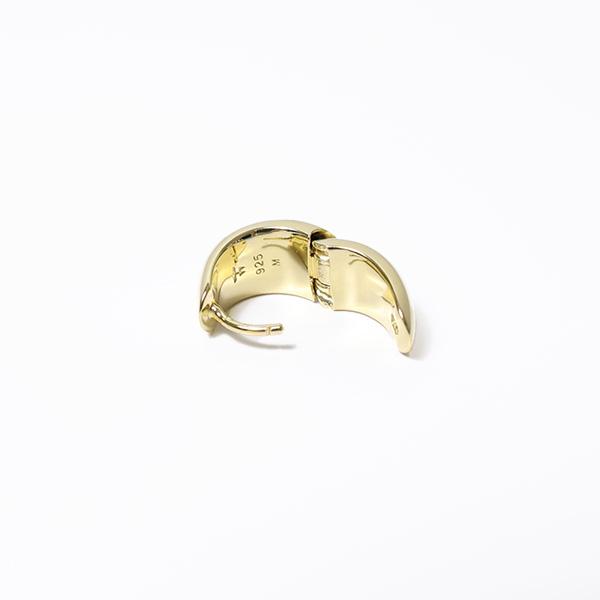 TOM WOOD（トムウッド） Ice Hoops Small Earrings Gold アイス フープ ピアス フープピアス ゴールド ...