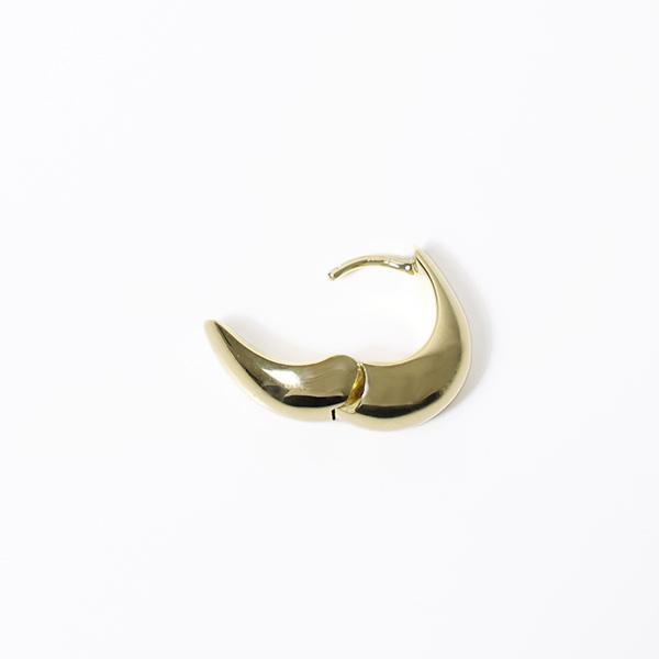 TOM WOOD トムウッド Ice Hoops Small Earrings Gold アイス フープ ピアス フープピアス ゴールド ...
