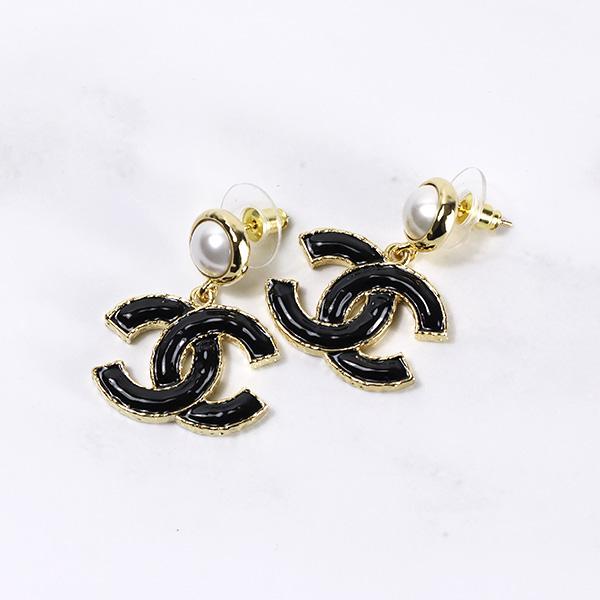 CHANEL シャネル Coco Mark Earrings ココマークイヤリング ピアス ゴールド 両耳用 レディース ABC245 ...
