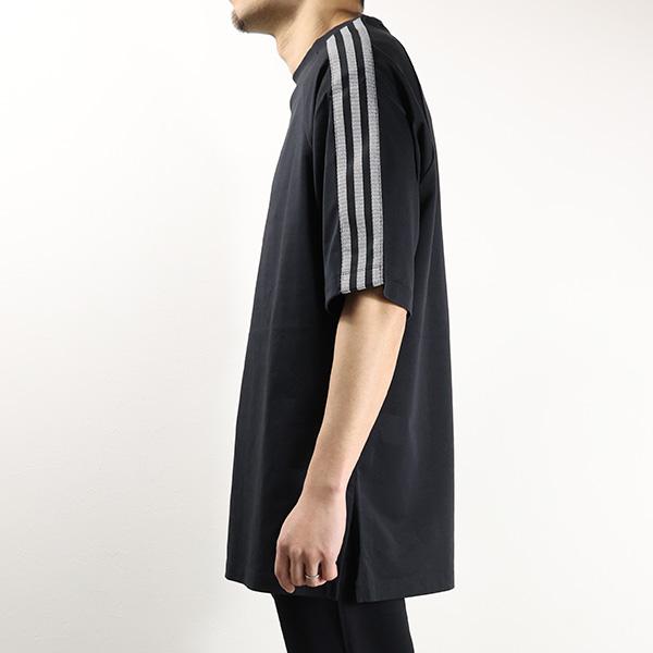 Y-3 ワイスリー 3-STRIPES T-SHIRT Tシャツ 半袖 クルーネック ロゴT コットン シンプル スポーティー メンズ ...