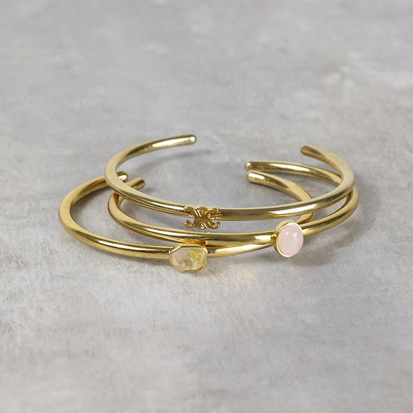 CELINE セリーヌ TRIOMPHE INDIE BRACELET SET ブレスレット バングル 3点セット トリオンフ 460RI6GPQ : LaG Onlinestore - 通販 ...
