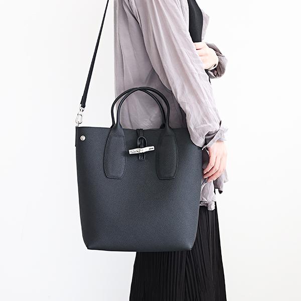 LONGCHAMP Longchamp ロンシャン ROSEAU M CROSSBODY BAG ロゾ クロスボディバッグ ショルダーバッグ トートバッグ 鞄 2way A4 通勤 通学 ...