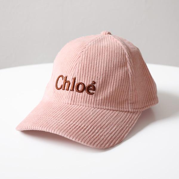 Chloe クロエ Corduroy Baseball Cap ベースボールキャップ 帽子 キャップ ロゴ刺繍 コーデュロイ コットン キッズ ...