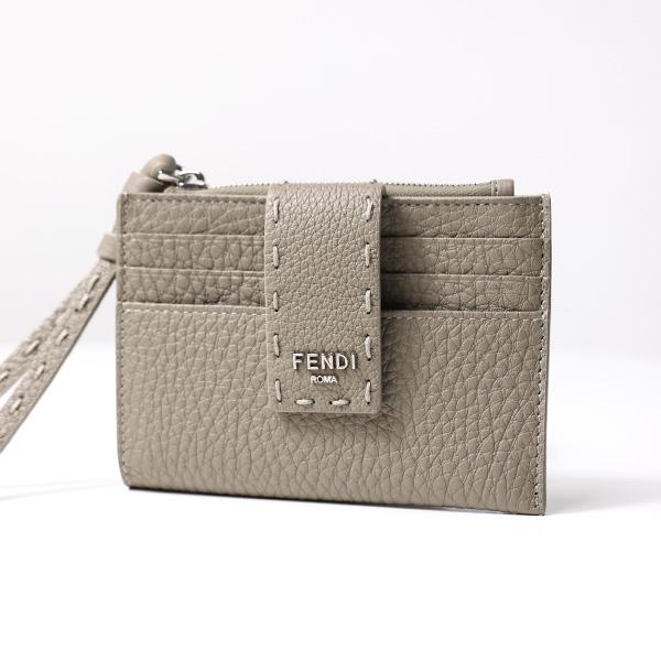 FENDI（フェンディ） FF Diamonds Zip Card Case FFダイヤモンド ジップカードケース コインケース フラグメント ...