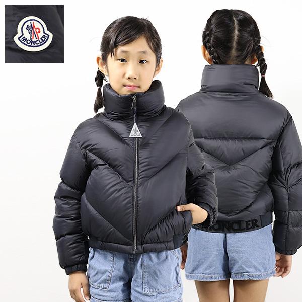 MONCLER（モンクレール） MIRA Jacket ダウンジャケット アウター スタンドカラー フードなし ショート丈 ロゴパッチ キッズ ...