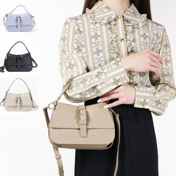 FURLA フルラ ショルダーバッグ FLOW MINI TOP HANDLE BAG フロー WB01032 BX2045 レディース ...