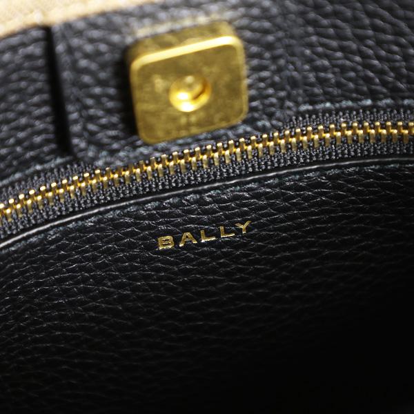 Bally BALLY バリー ショルダーバッグ BAR KEEP ON XS Shoulder Bag 6304584 レディース ハンドバッグ キャンバス レザー ロゴ クロスボディ ...
