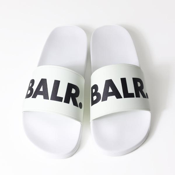 BALR.（ボーラー） 【LaGアウトレット】BALR シャワーサンダル Classic Brand Slide B6720.1001 ラバー ...