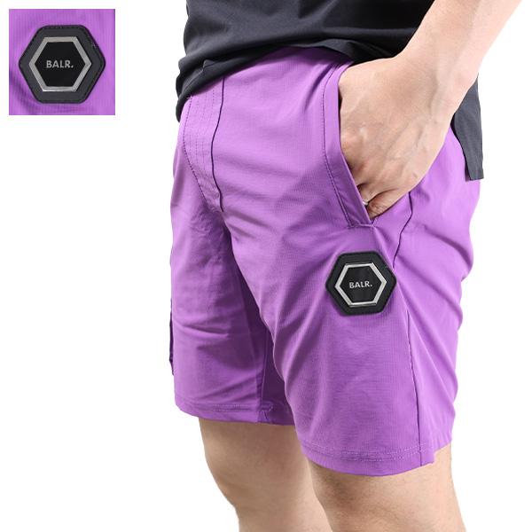 BALR. BALR ボーラー ショートパンツ JP Hexline Regular Fit Cargo Shorts B1433.1019 メンズ カーゴショーツ 日本限定 ナイロン LaG ...
