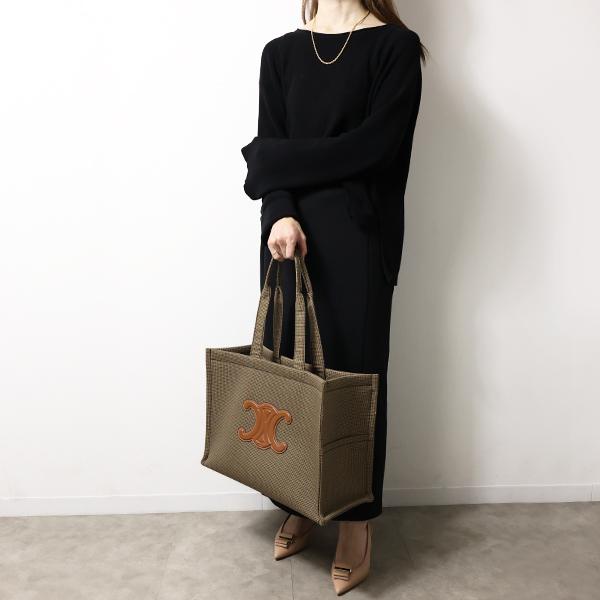 CELINE（セリーヌ） トートバッグ Large Cabas Thais Triomphe Tote