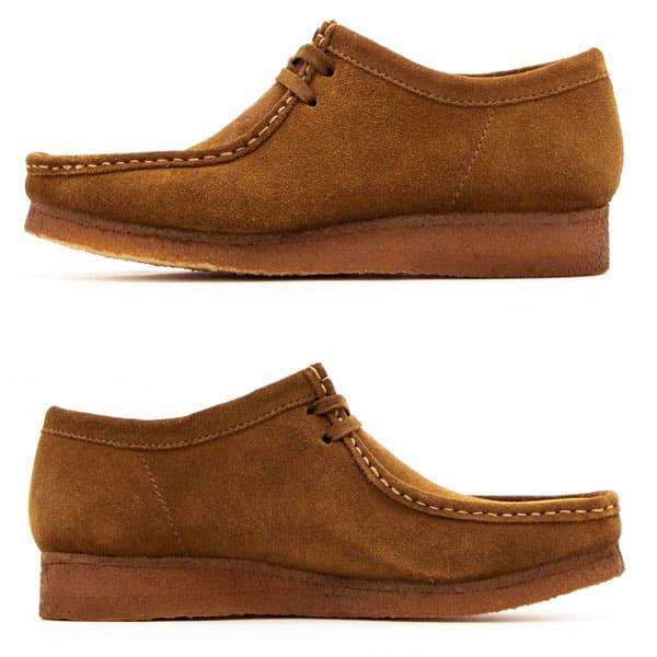 Clarks Originals クラークス オリジナルズ メンズ スエード ワラビー CLARKS ORIGINALS WALLABEE CLK 26155518 COLA : ラグラグ ...