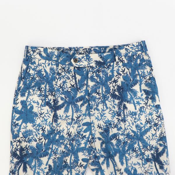 ピーティートリノ ハーフパンツ メンズ バミューダ コットン ボタニカル柄 イージーショートパンツ PT TORINO BERMUDA CBBSJKZA0CL1 PTT FS03 返品交換不可 ...