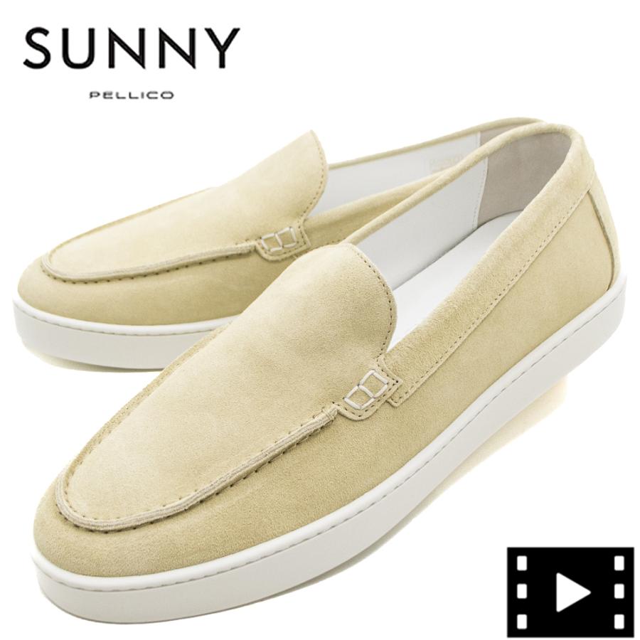 PELLICO SUNNY ペリーコサニー スニーカー メンズ スエードレザー モカシン スリッポン バーテックス BARTEX PM25 M005 PLS VALENCIA 2075 ...